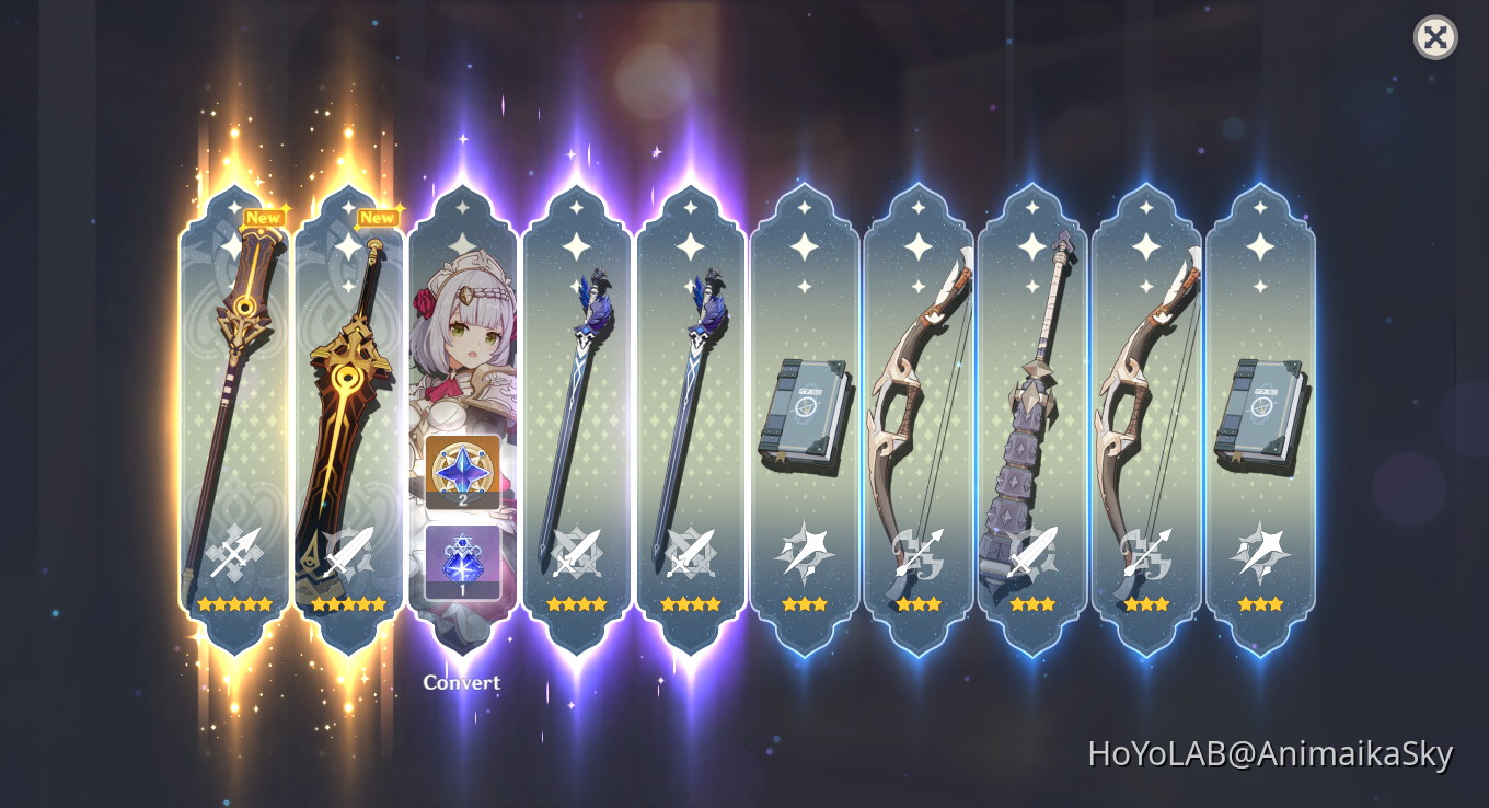 My first double 5 star pull O - O' Genshin Impact | HoYoLAB