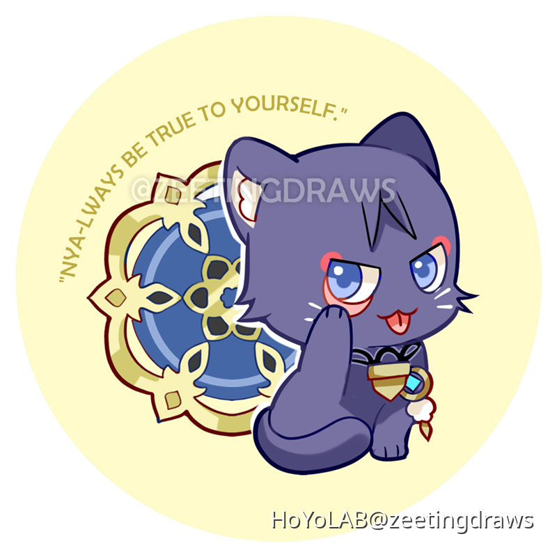 Wanderer cat Genshin Impact | HoYoLAB