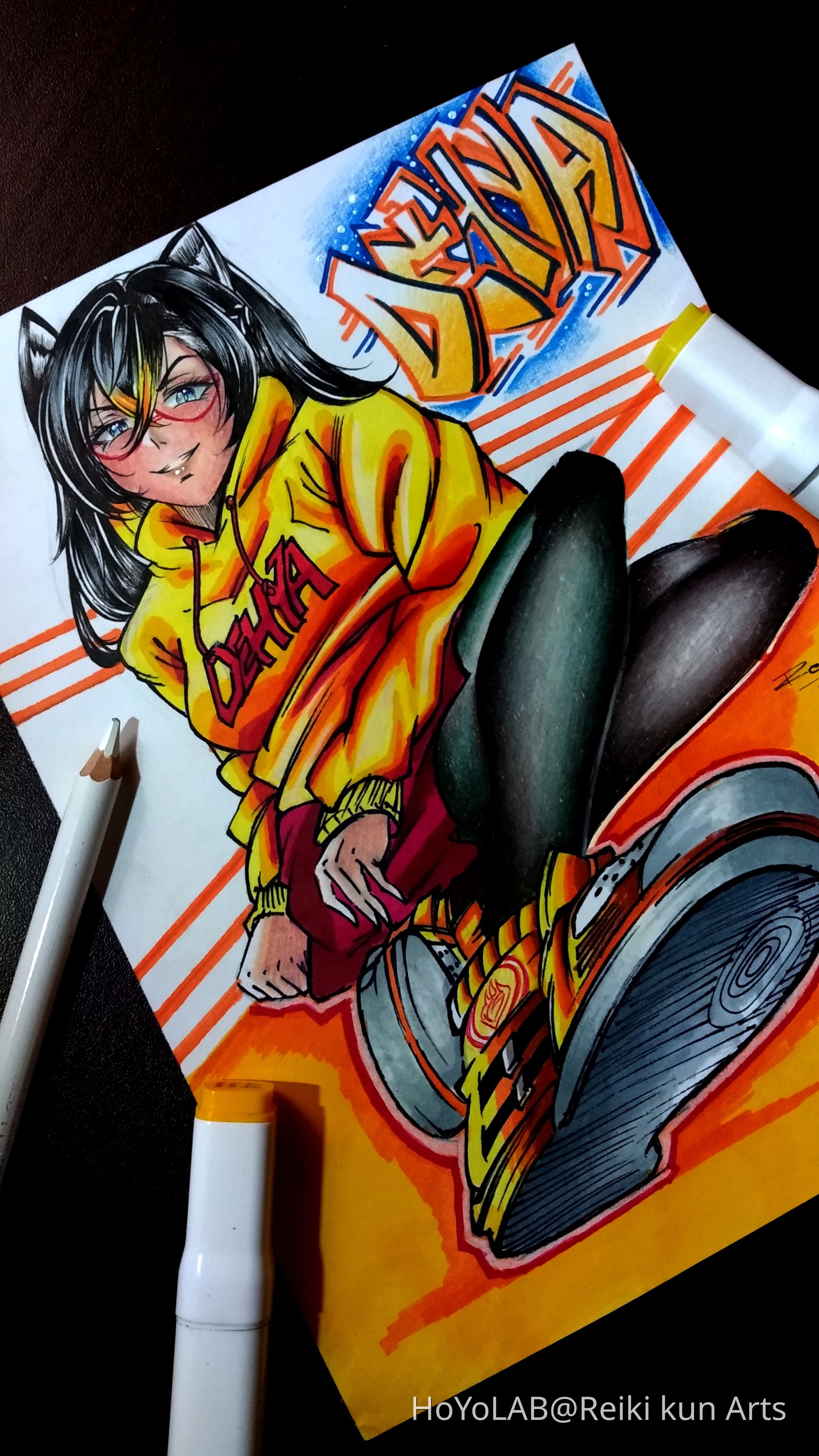 Sketching Dehya / Genshin fan art 🎨 Genshin Impact | HoYoLAB