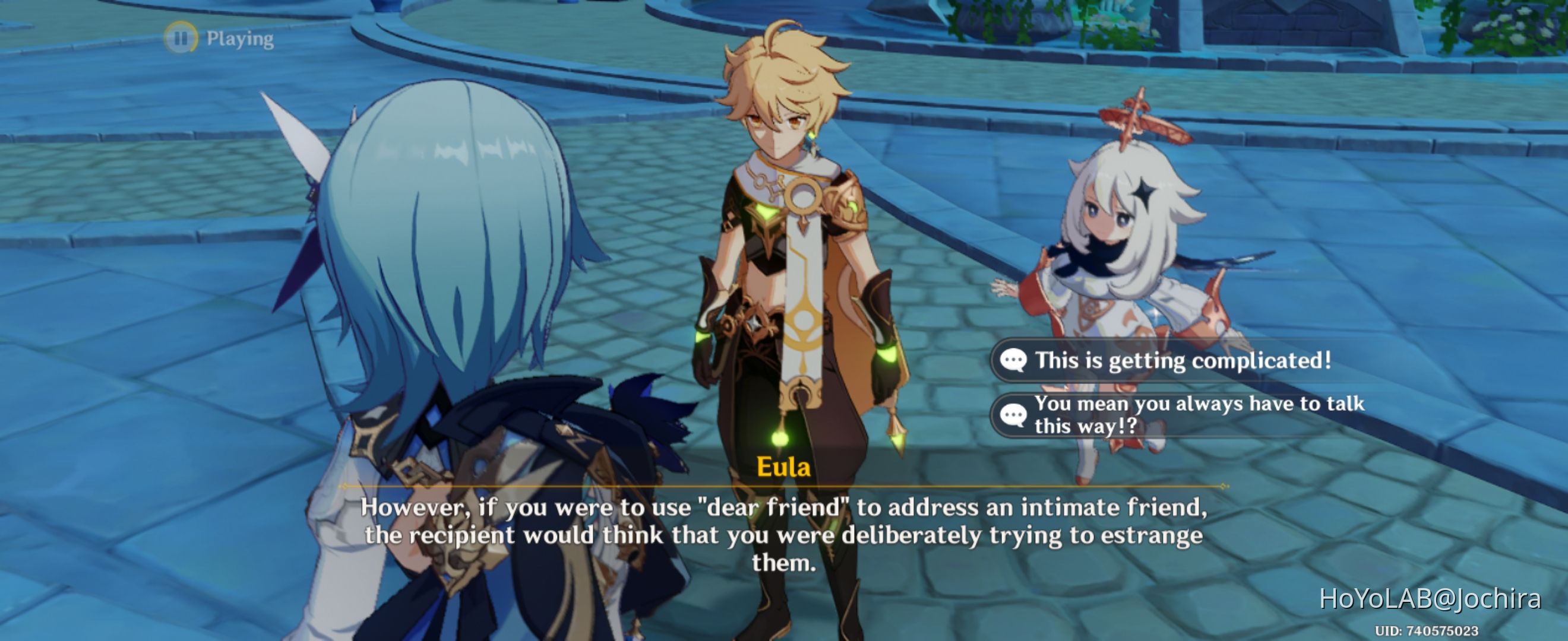 Mark my words, I will have vengeance! (Eula spoilers) Genshin Impact ...