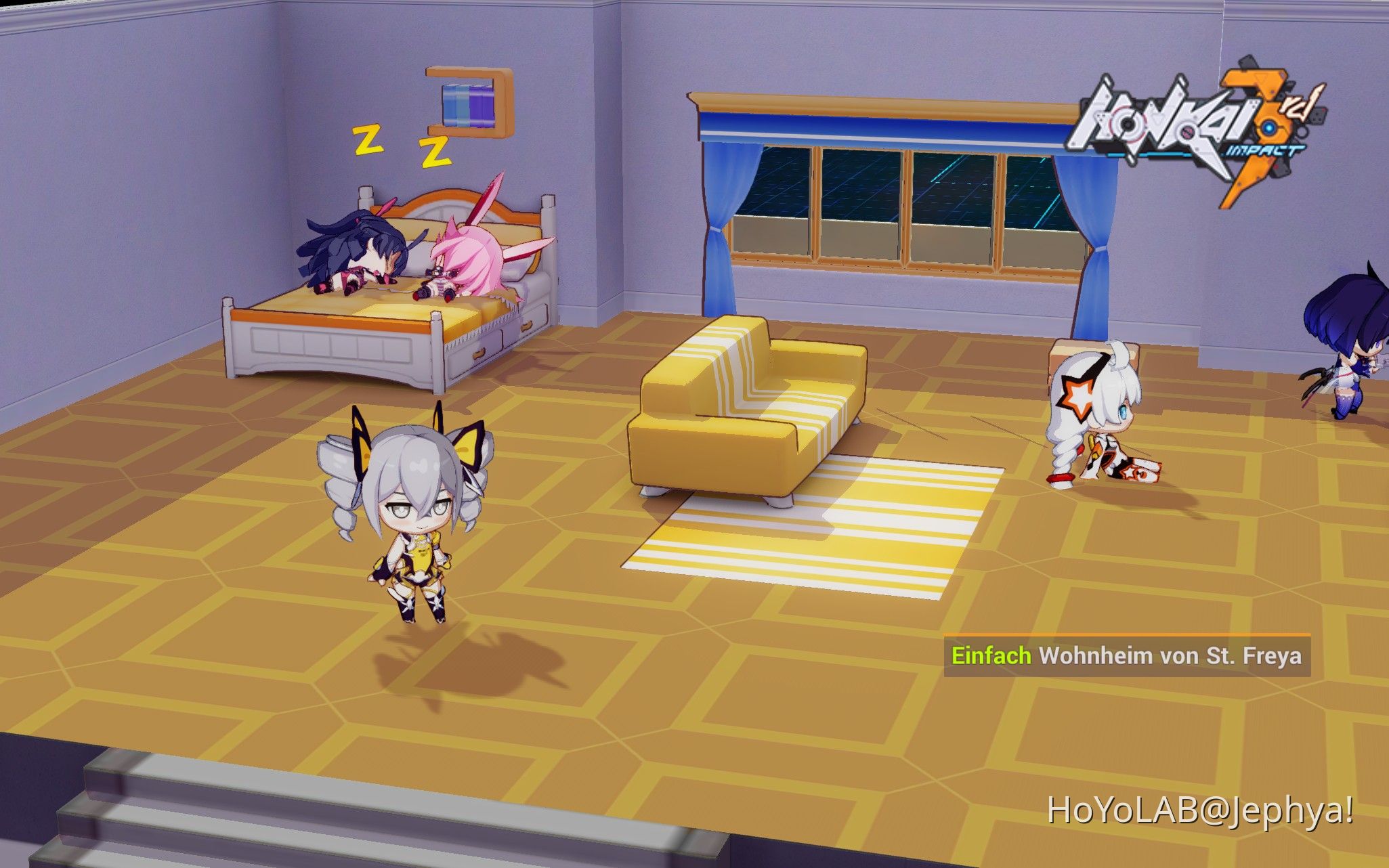 Picture of my low level dorm room Honkai Impact 3rd | HoYoLAB