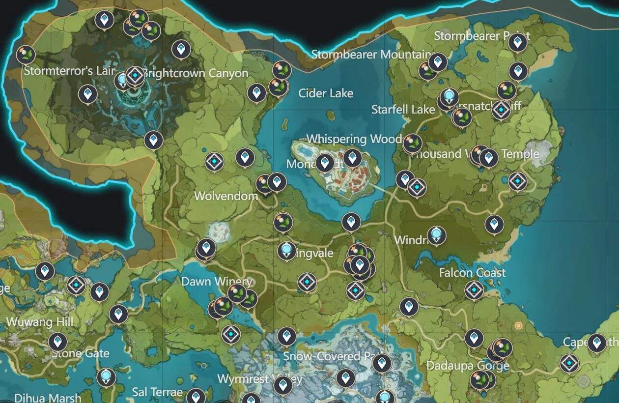 "Calla Lily" ×54 Fast Collection Guide Genshin Impact | HoYoLAB