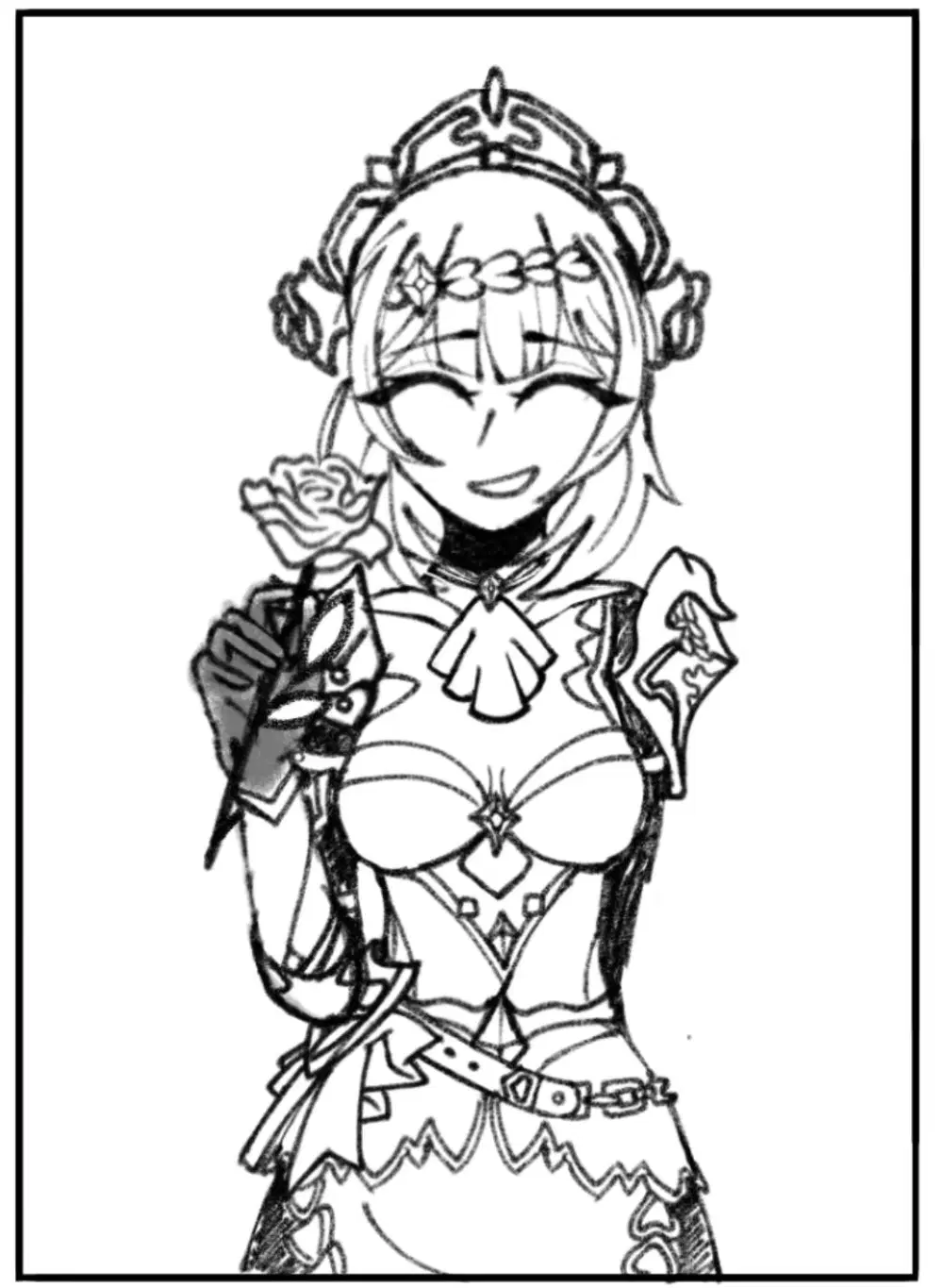 noelle coloring pages