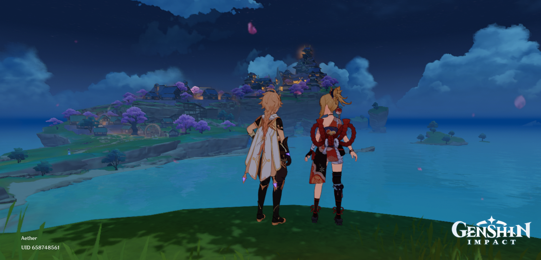 Aether e Yoimyia... Genshin Impact | HoYoLAB