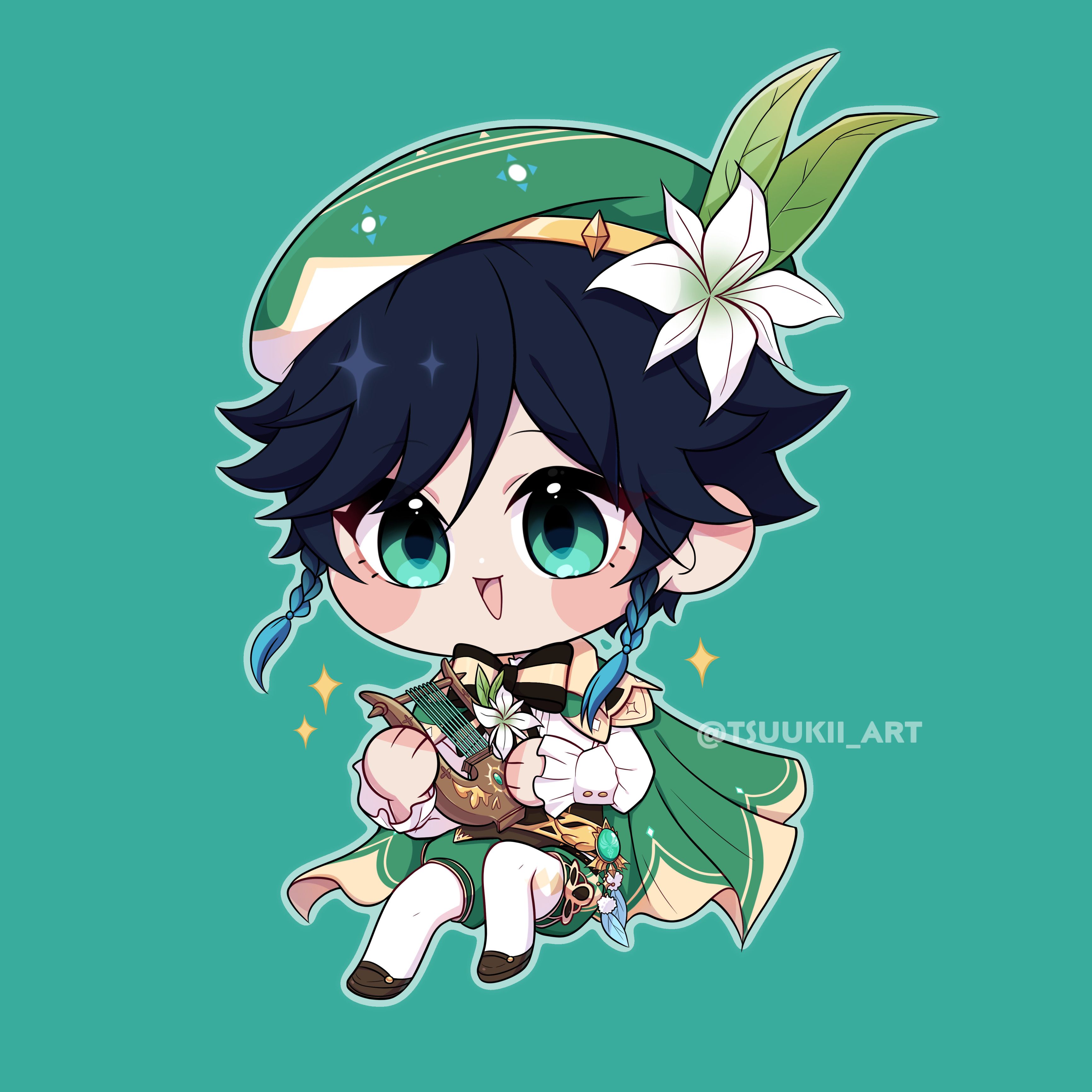 Venti keychain design Genshin Impact | HoYoLAB