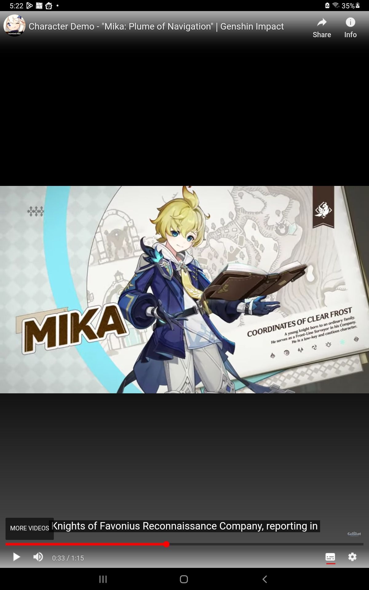 Demo: Mika Genshin Impact | HoYoLAB