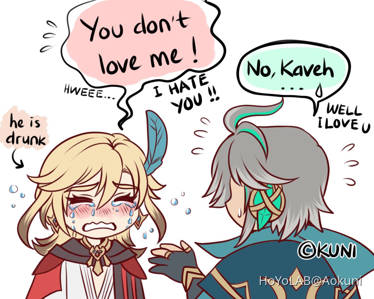 Drunk Kaveh Genshin Impact | HoYoLAB