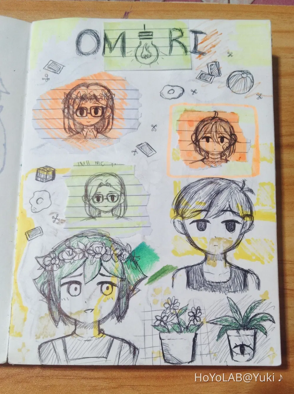 Omori, Sketch book p2 | HoYoLAB