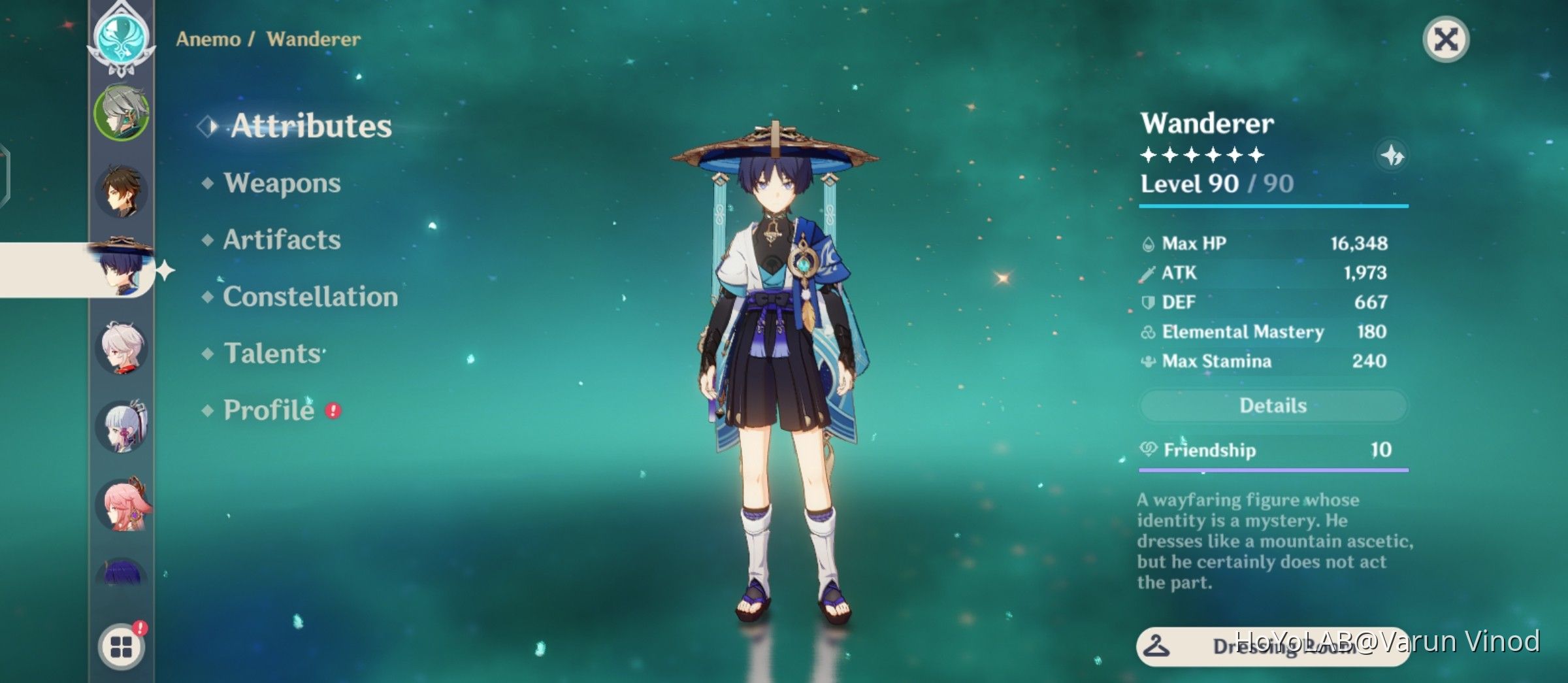 Is my wanderer built properly? Genshin Impact | HoYoLAB