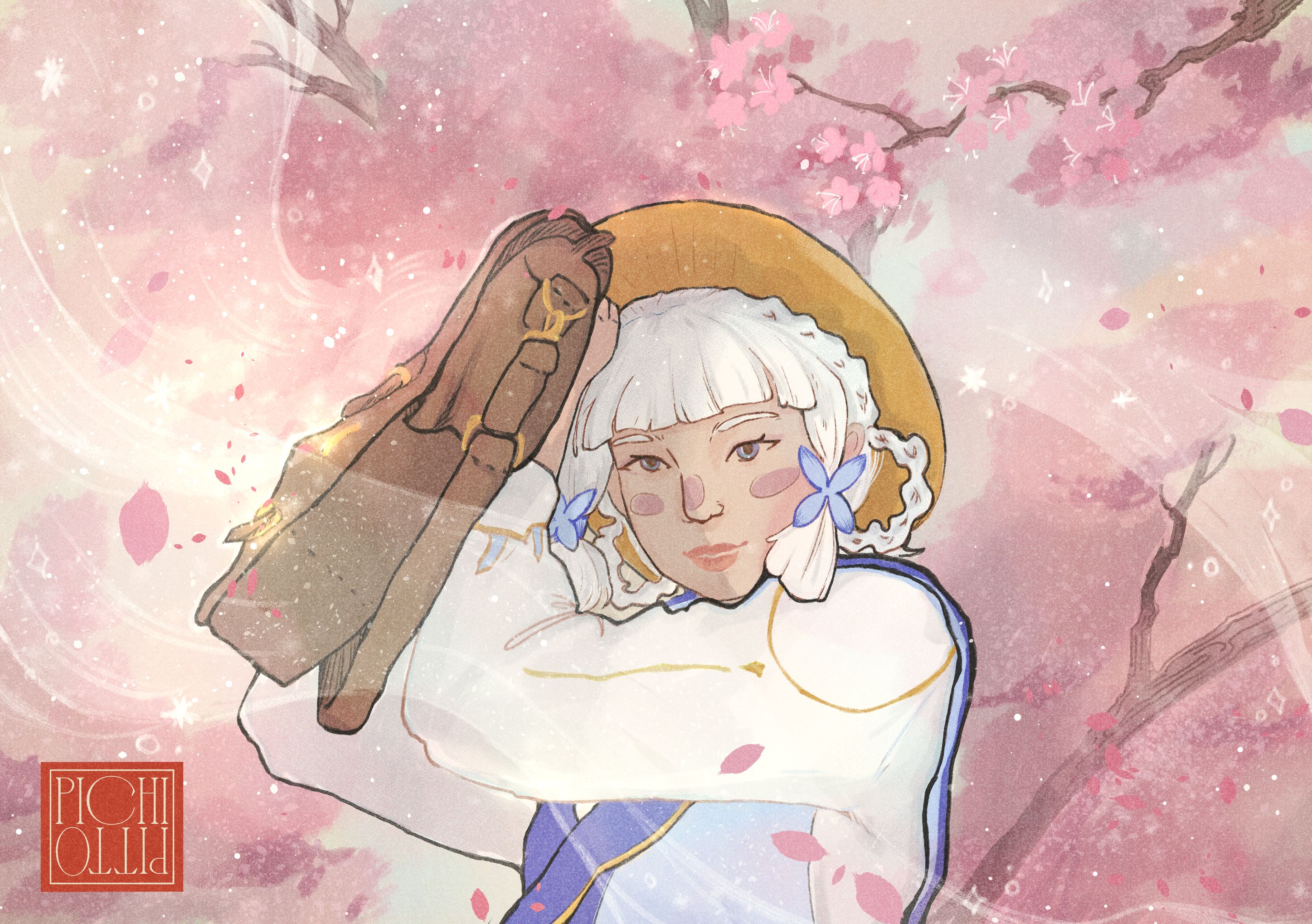 The charm of spring Genshin Impact | HoYoLAB