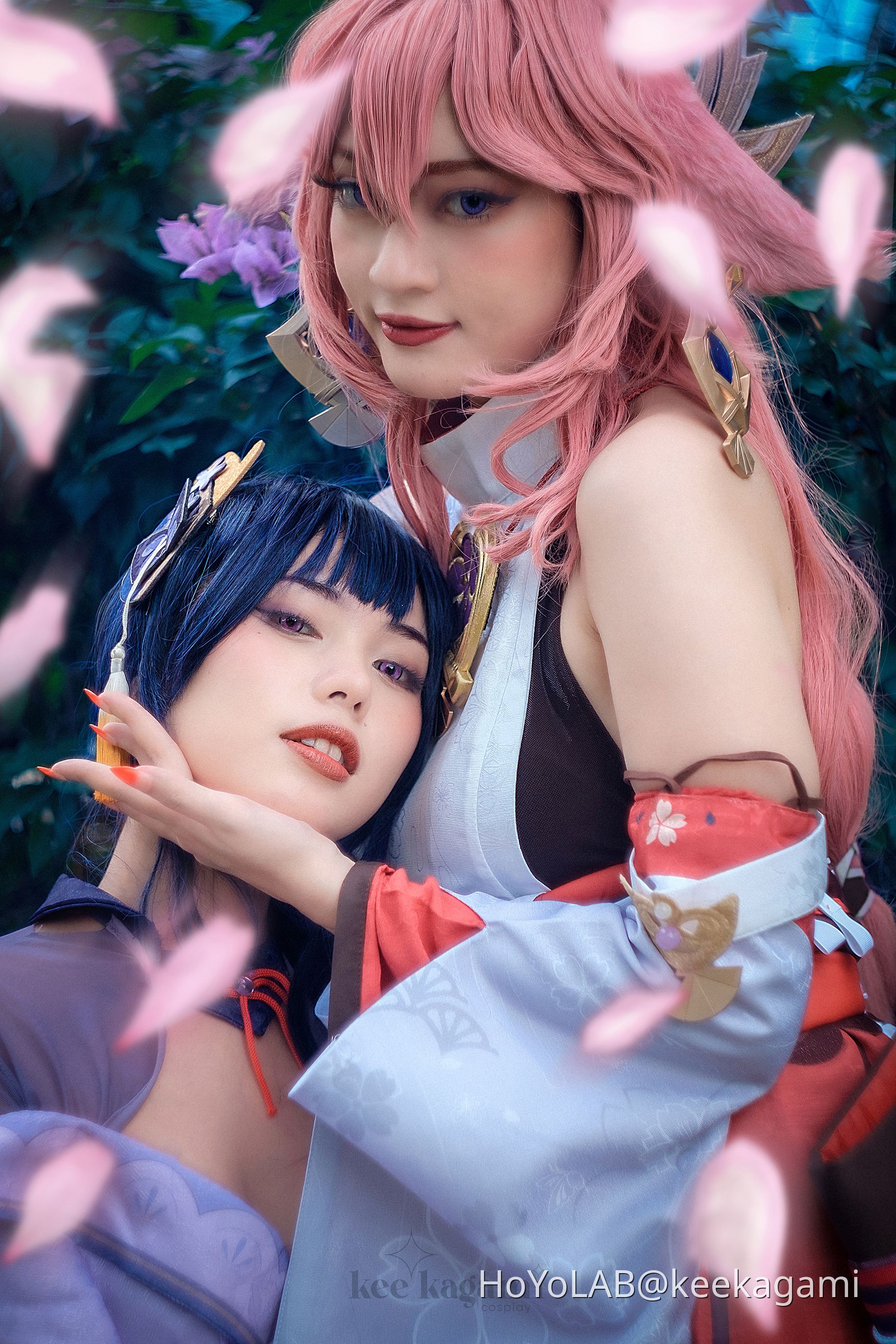 Ei and Miko Genshin Impact | HoYoLAB