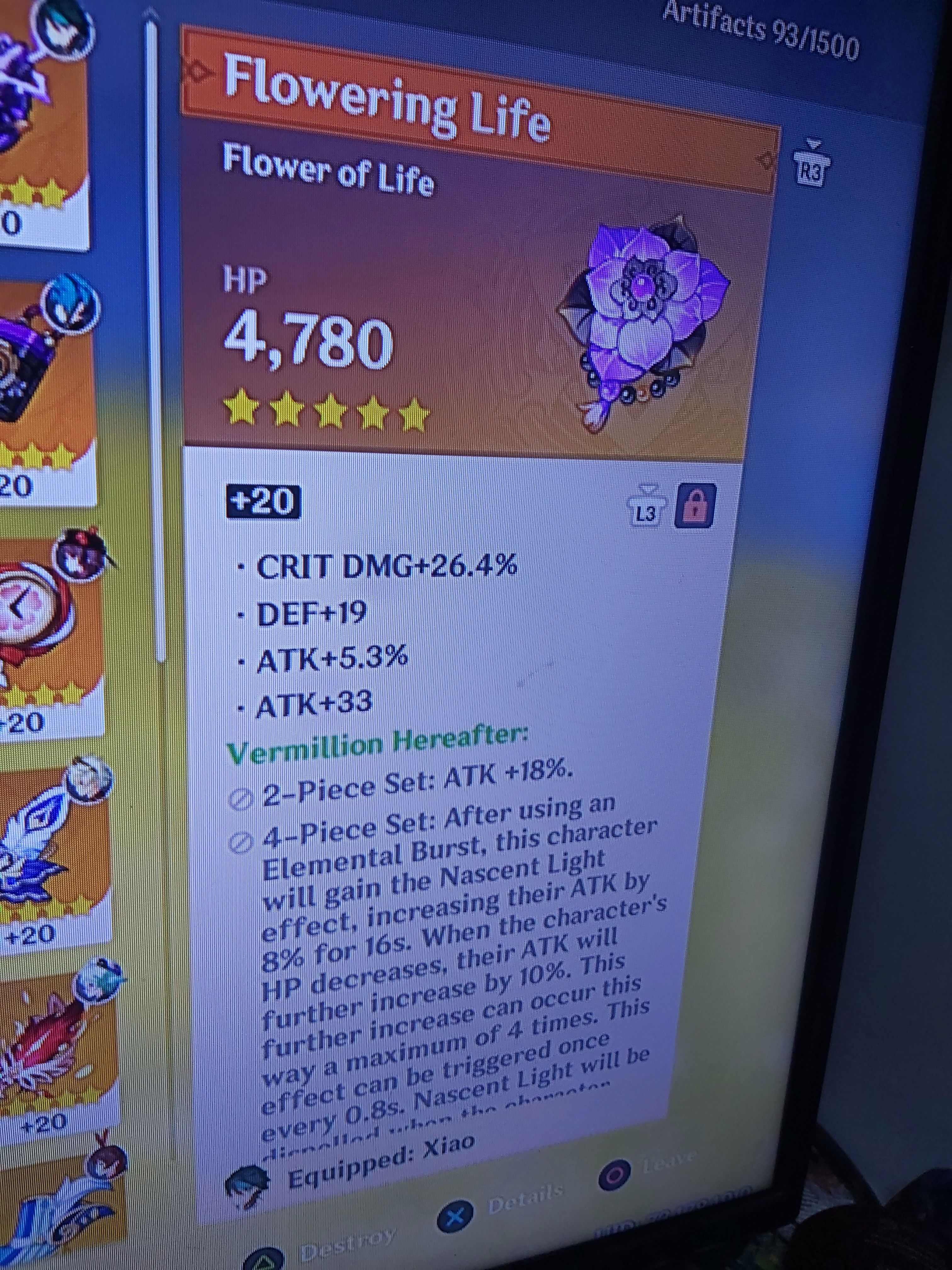 the only good artifact in this domain Genshin Impact | HoYoLAB