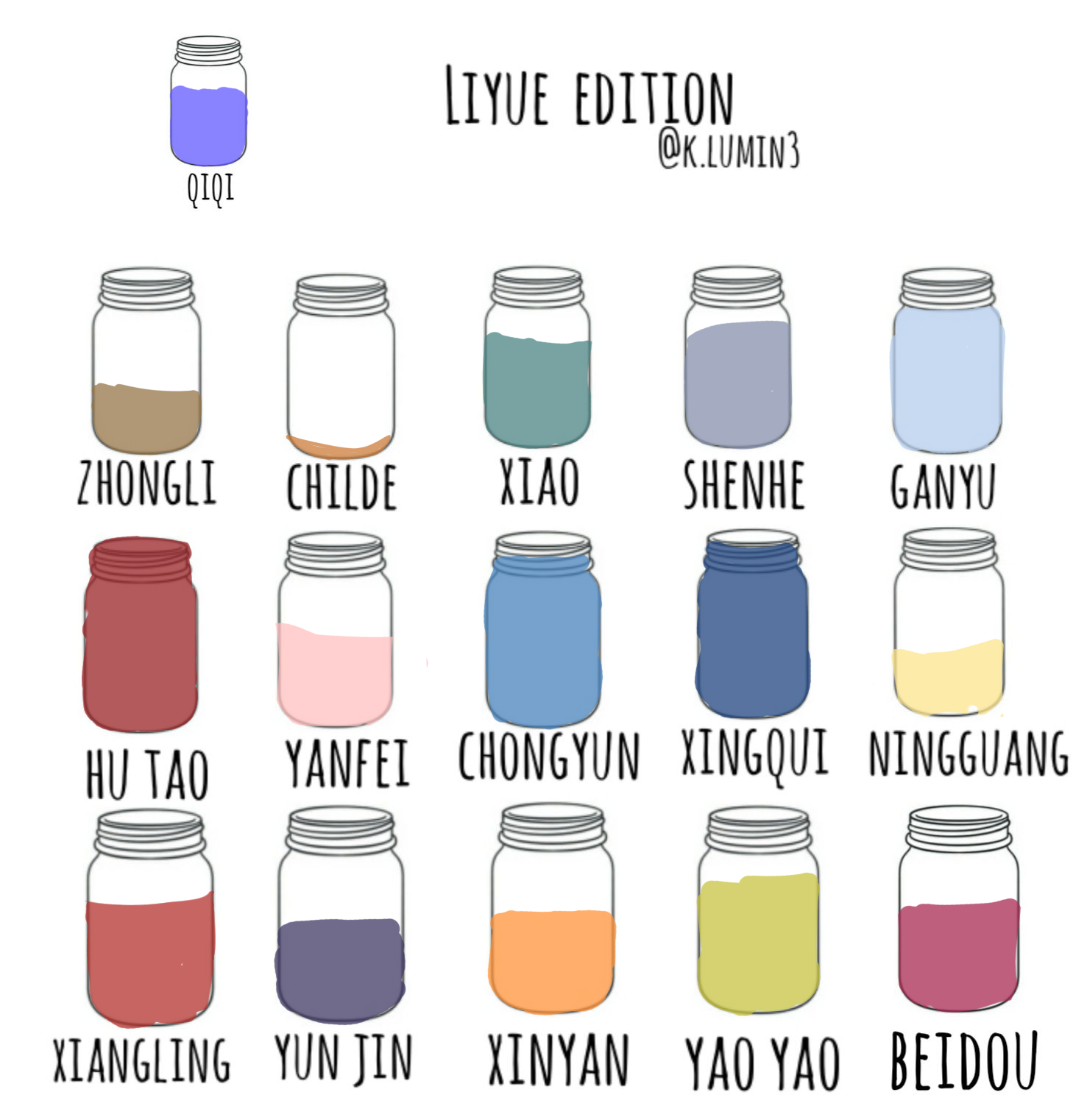 Favorite Liyue Characters Genshin Impact | HoYoLAB