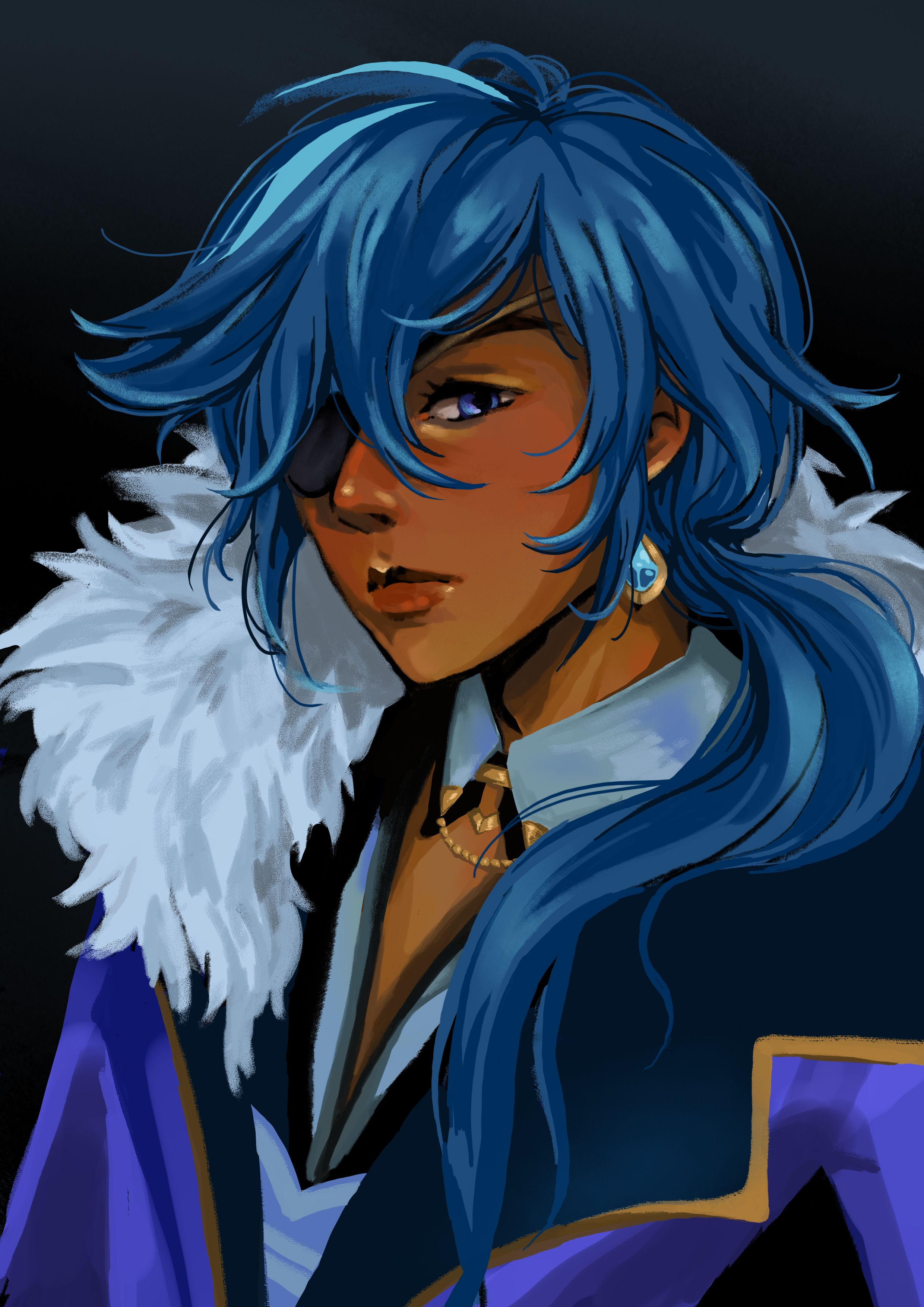 I drew Kaeya and thought I'd share it here :3 Genshin Impact | HoYoLAB