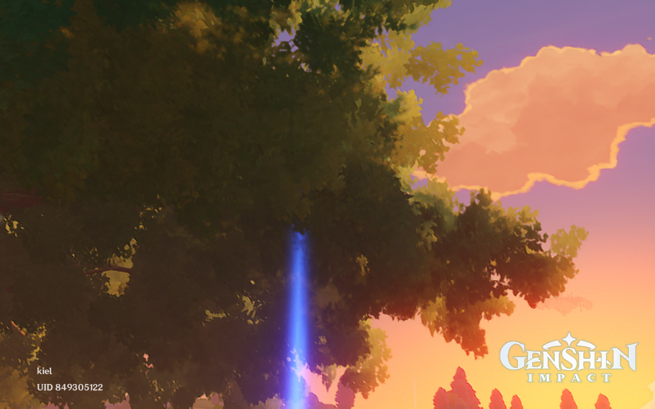 appreciating the scenery Genshin Impact | HoYoLAB