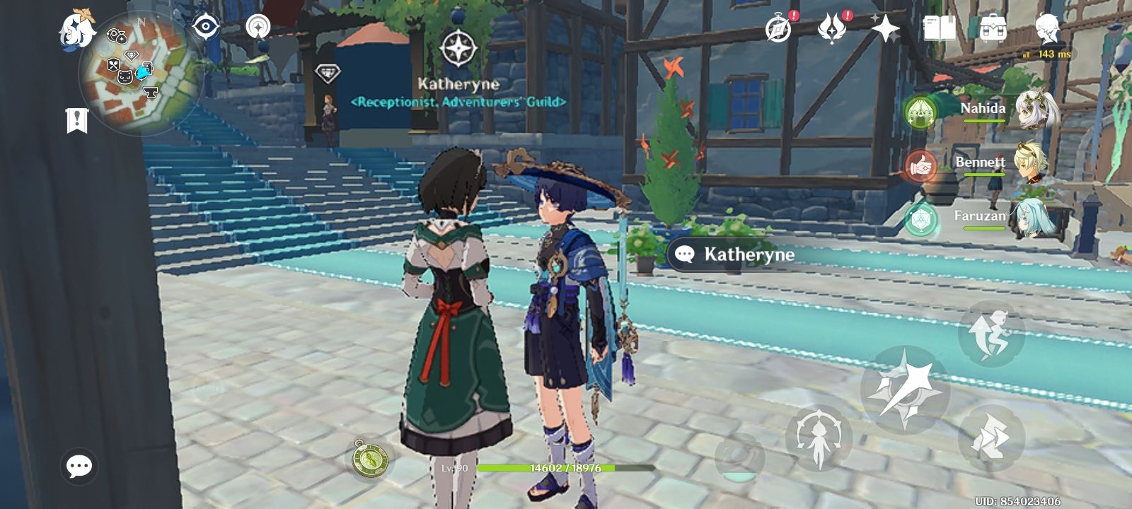 everyday when i meet katheryne 🗿 Genshin Impact | HoYoLAB