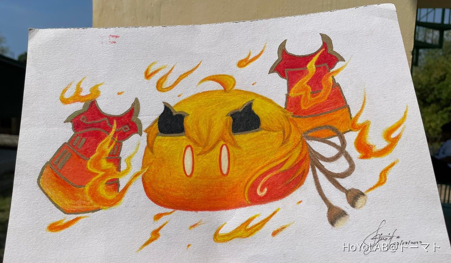 Thoma pyro slime Genshin Impact | HoYoLAB