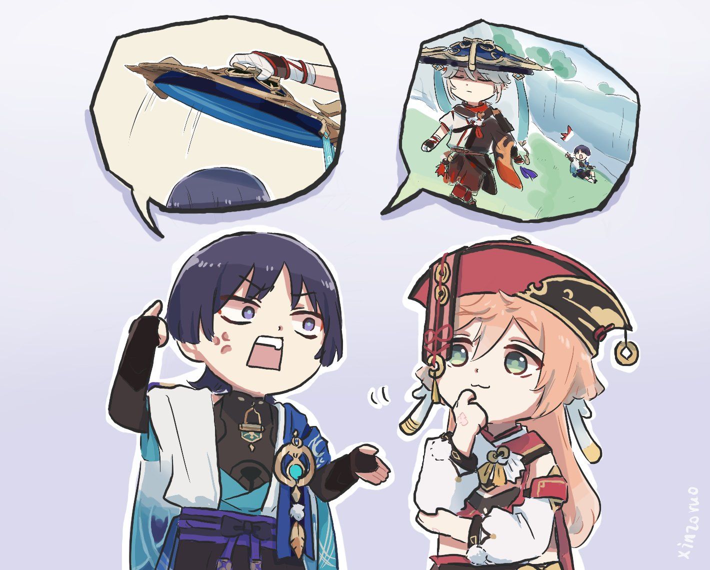 I can’t…Yanfei without her hat Genshin Impact | HoYoLAB