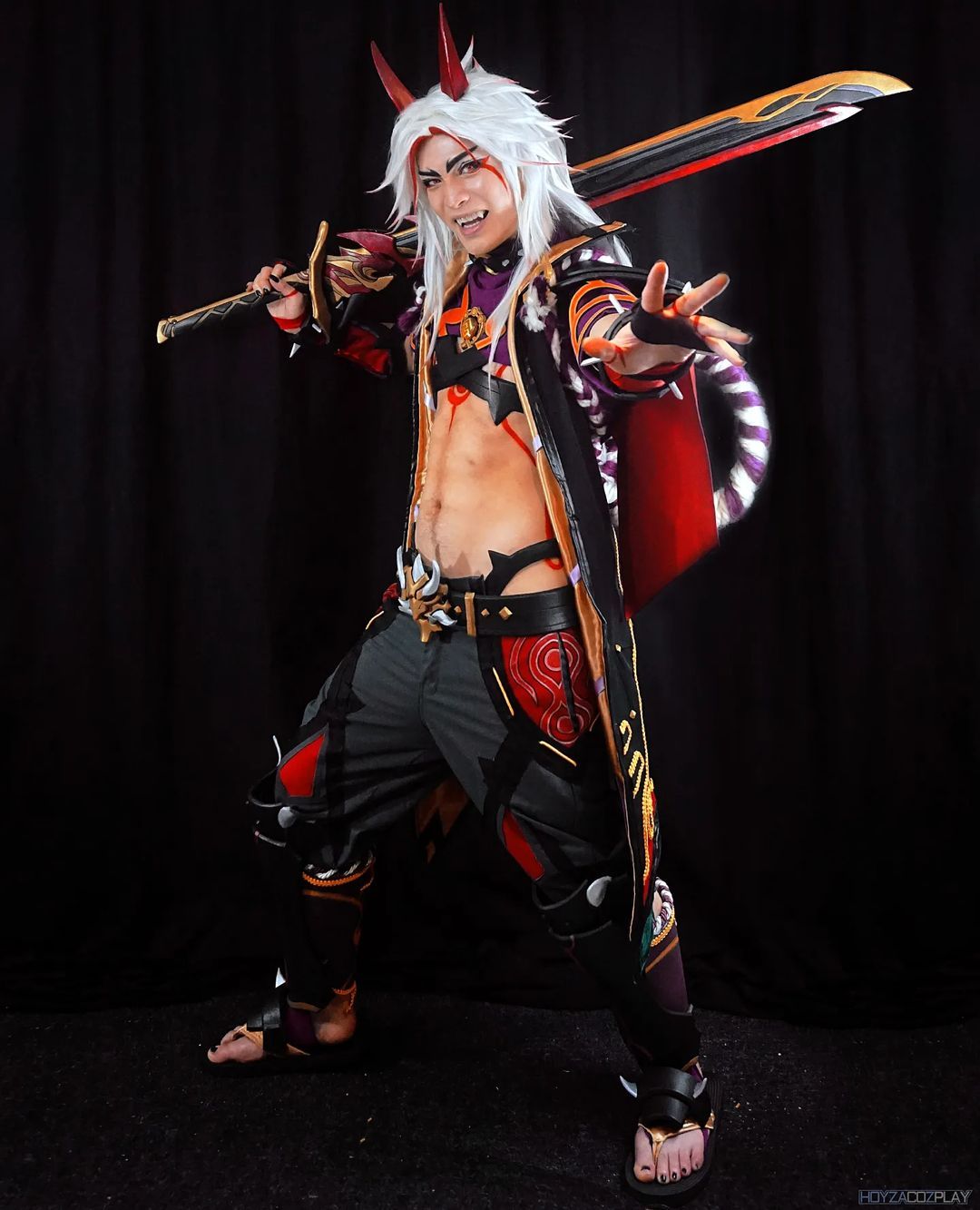 Some more shots of my itto cos Genshin Impact | HoYoLAB