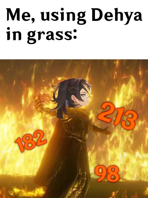 it burns! Genshin Impact | HoYoLAB