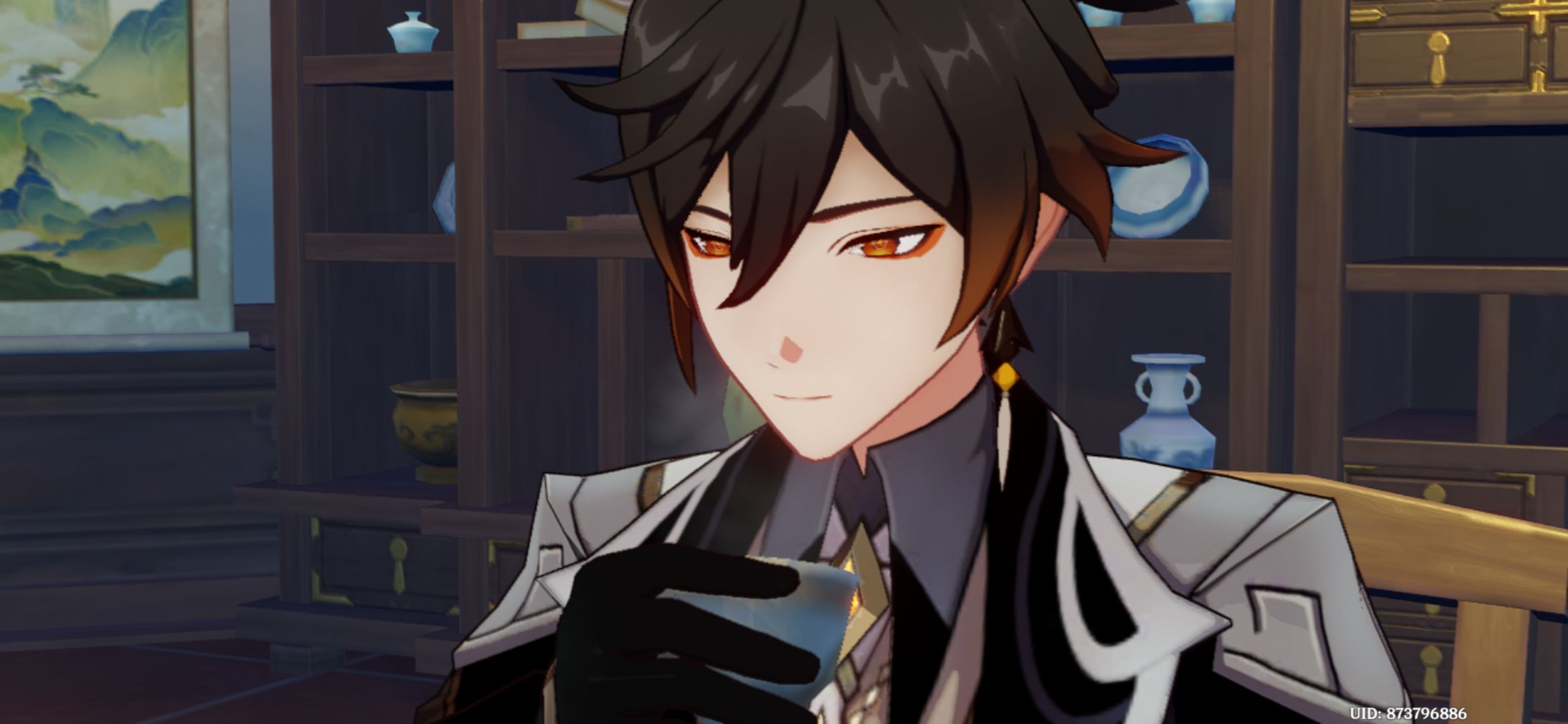 Bro John Lee never forget to sips an Osmanthus Wine Genshin Impact ...