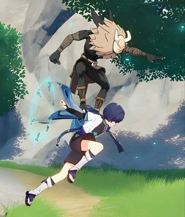 Hillichurl and wanderer Genshin Impact | HoYoLAB