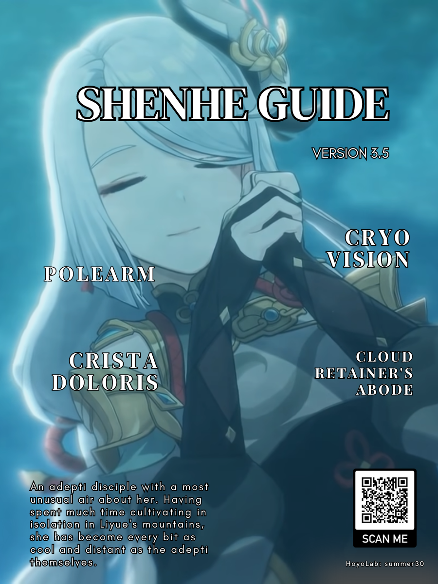 [Version 3.5] Shenhe Guide Genshin Impact | HoYoLAB