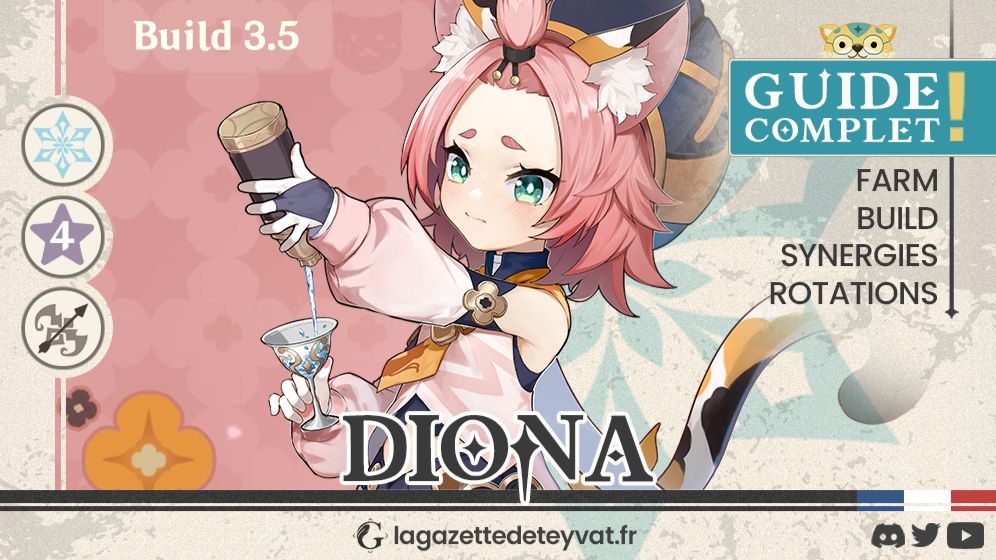 [Guides pour la version 3.5] Diona ― Farm, build, synergies, rotations Genshin Impact | HoYoLAB
