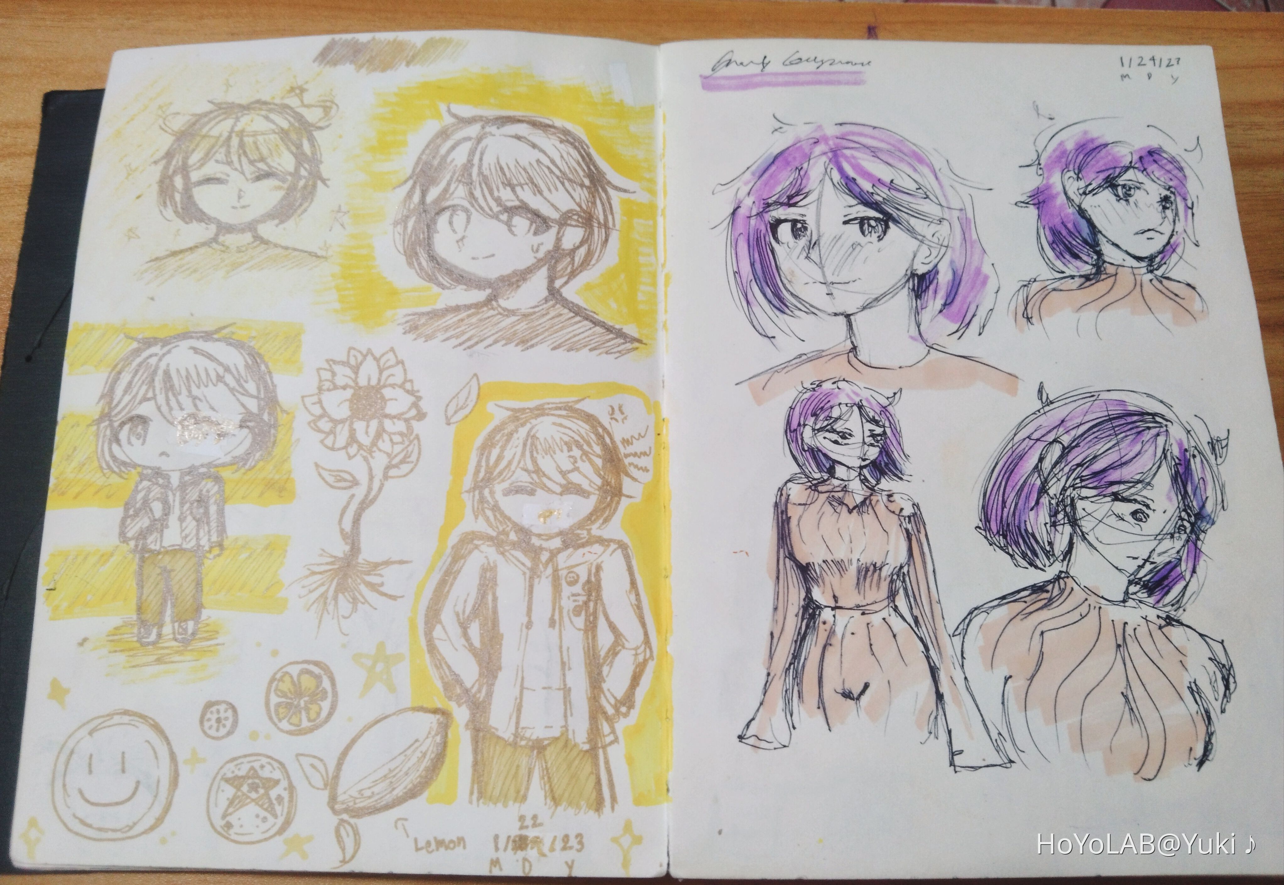 Lemon boy? Sketchbook pt. 3 | HoYoLAB