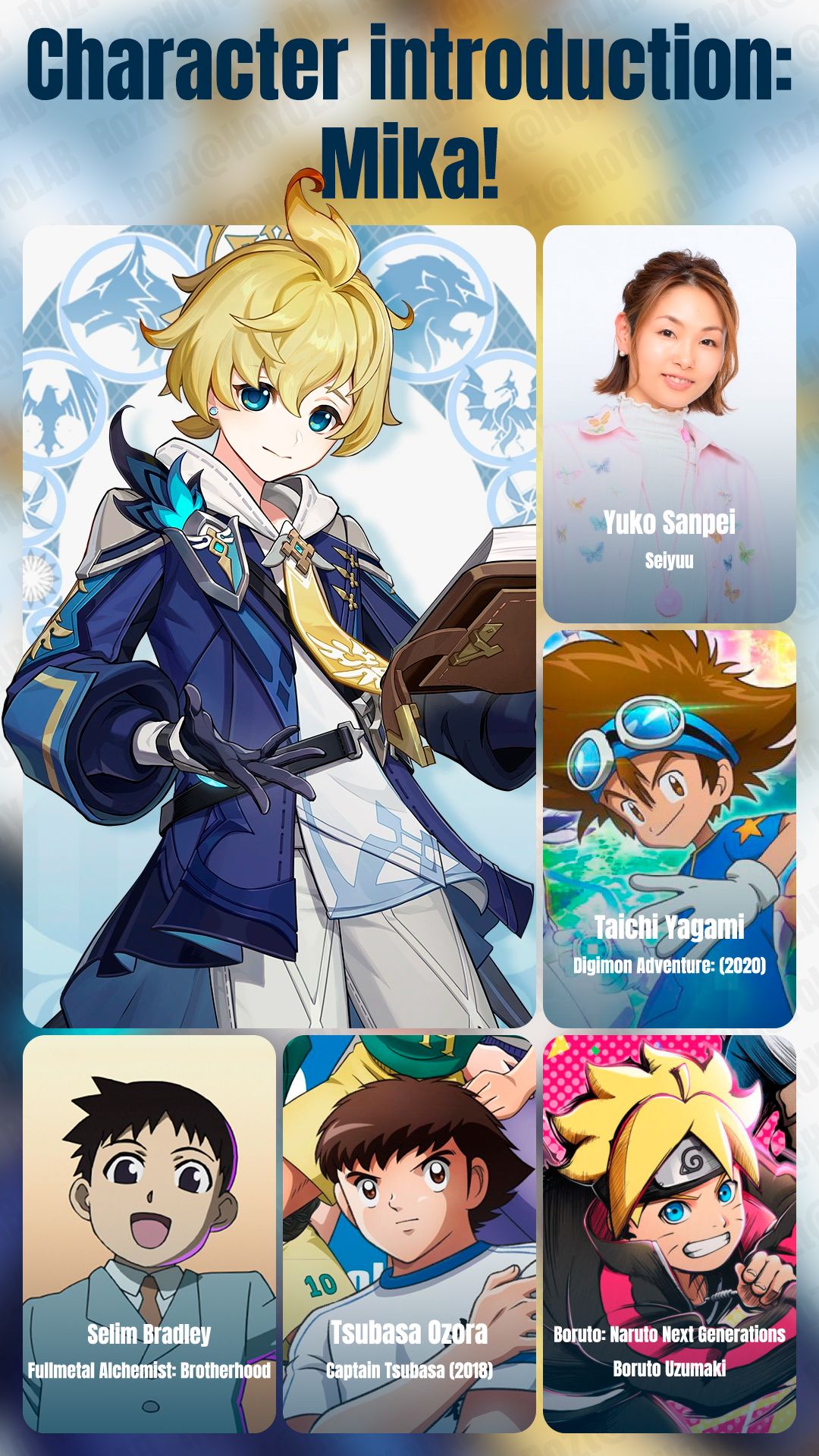 Character introduction: Mika! / ¡Les presento a Mika y algunos roles de ...