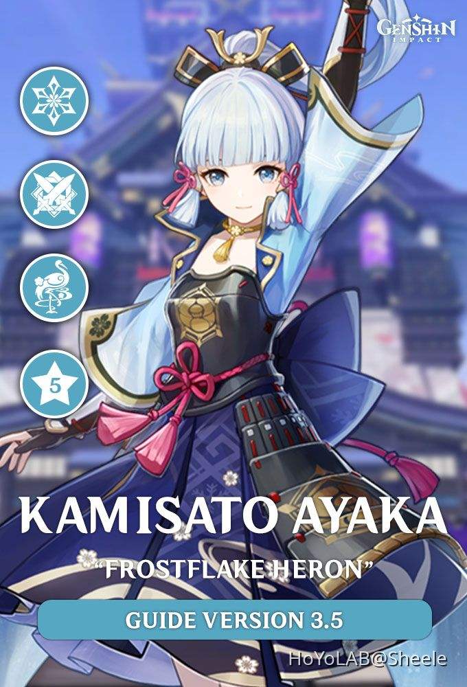 [Version 3.5] Kamisato Ayaka Guide - The Heron's Court Genshin Impact | HoYoLAB