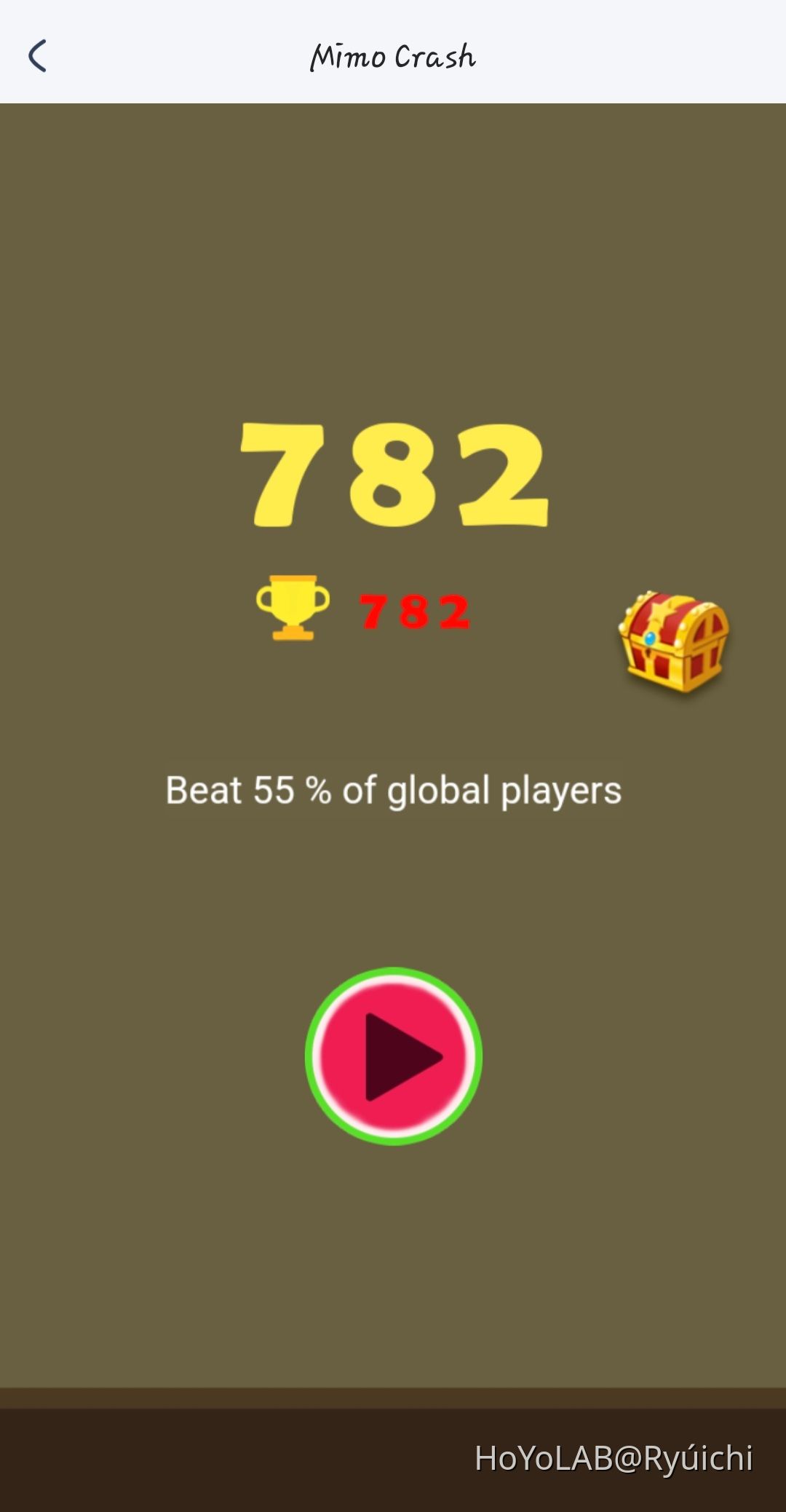 Just above average but at least I beat mimo | HoYoLAB