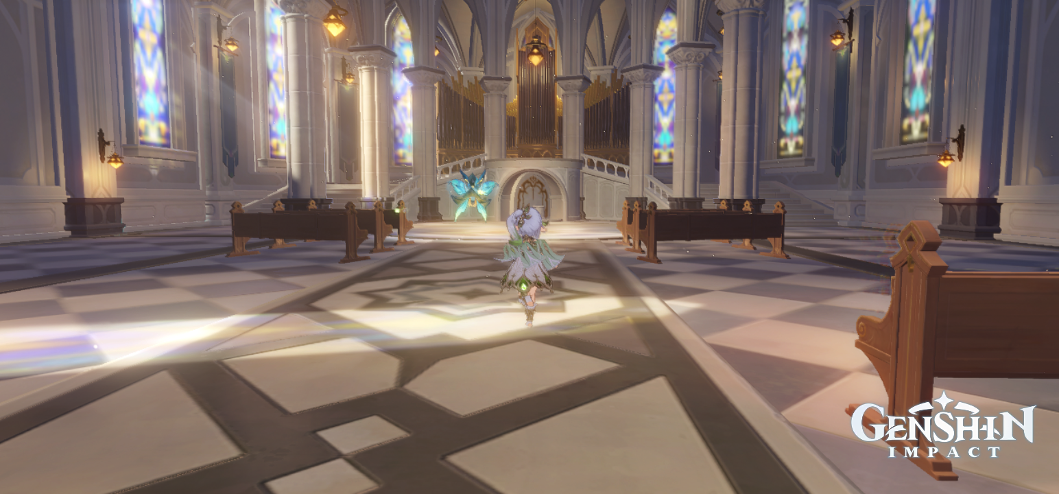 just having fun in the church Genshin Impact | HoYoLAB