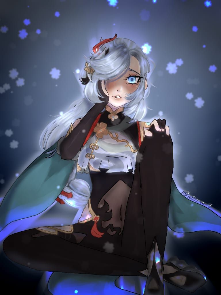 Shenhe Genshin Impact | HoYoLAB