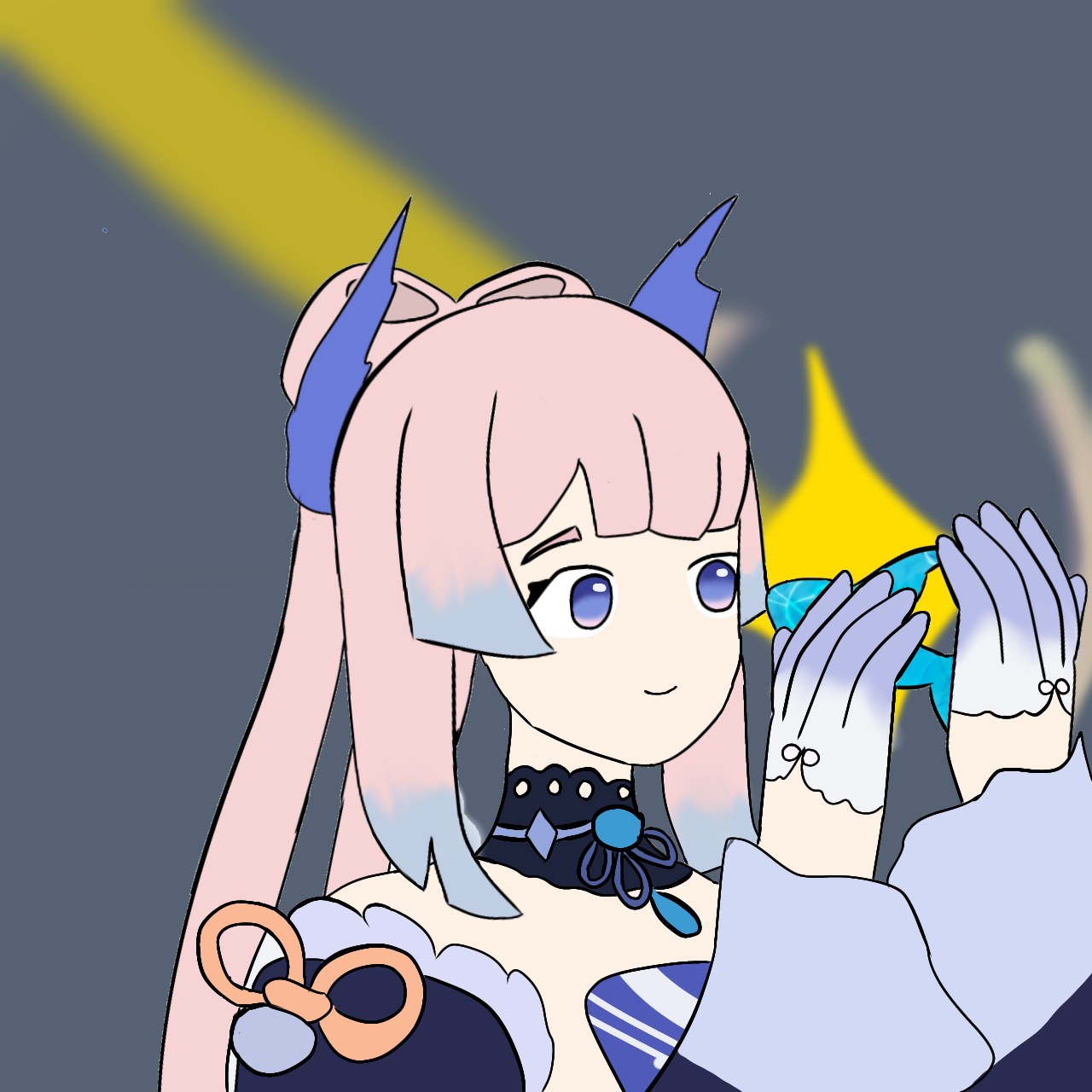Sangonomiya Kokomi art :D Genshin Impact | HoYoLAB