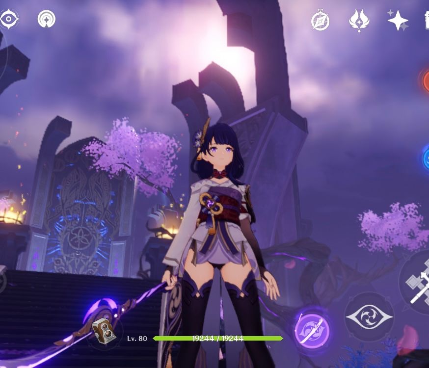 Raiden💜 Genshin Impact | HoYoLAB