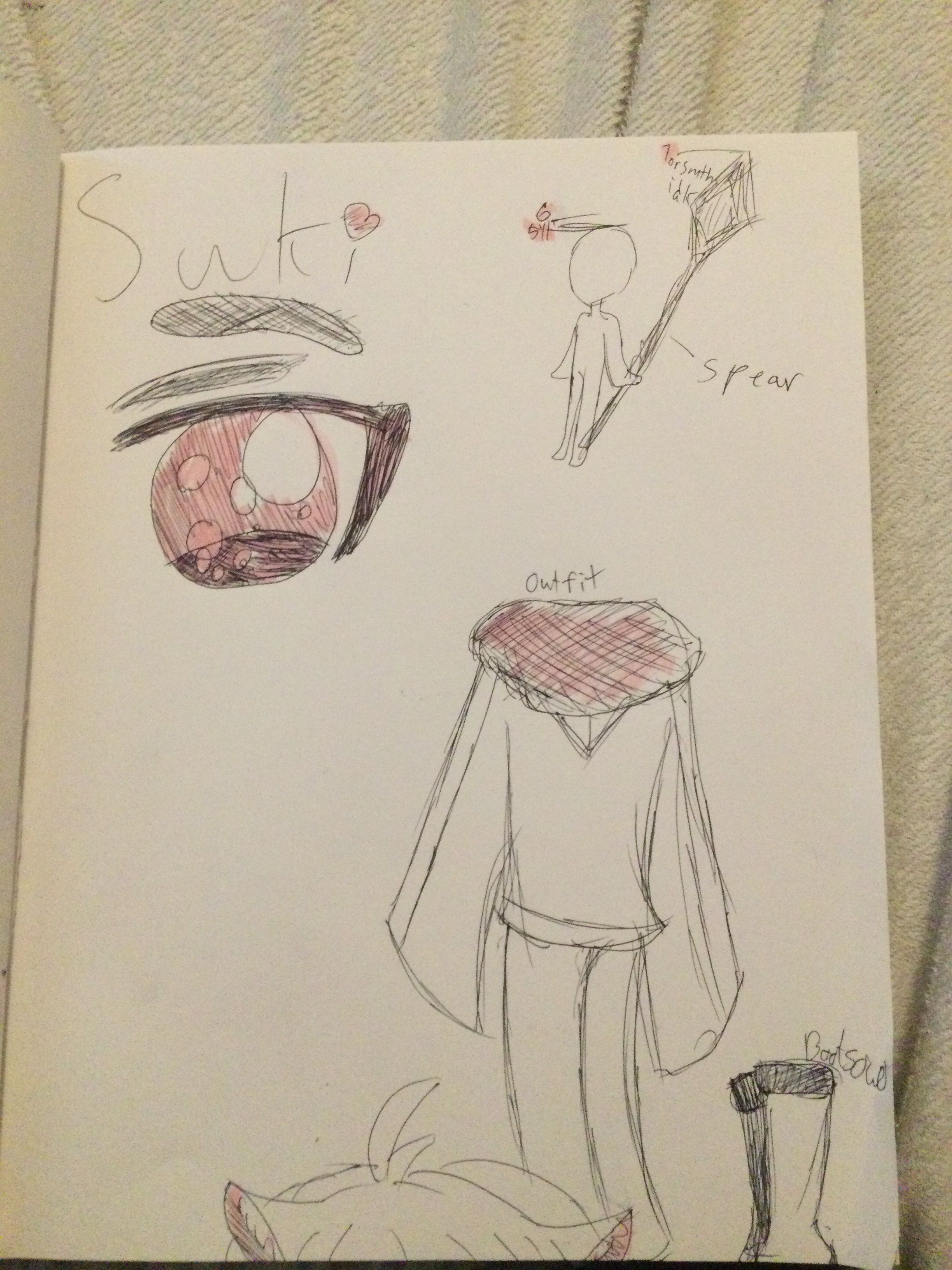 Drawing my new OC, Suki! Genshin Impact | HoYoLAB