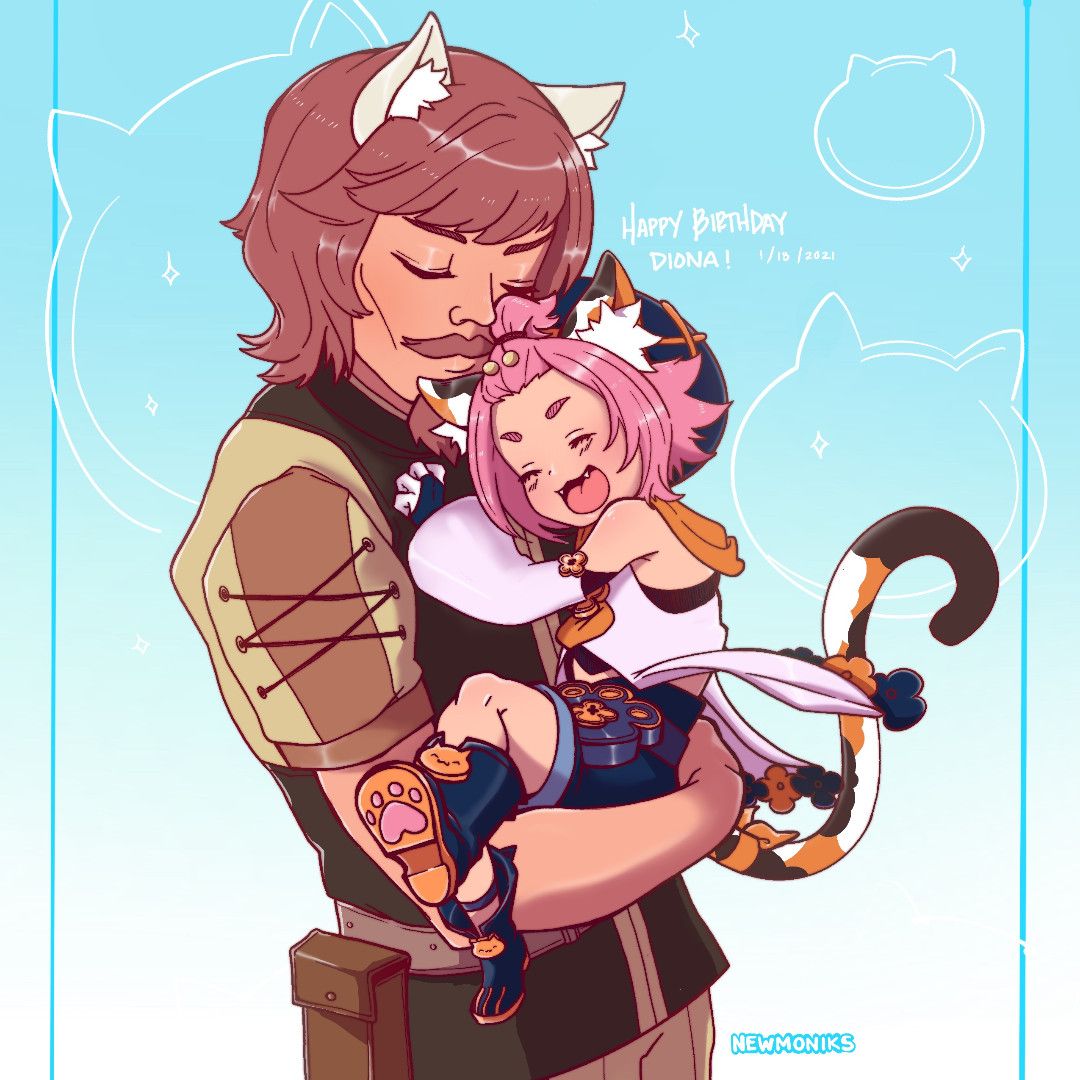 Lo que pienso sobre Diona y Draff Genshin Impact | HoYoLAB