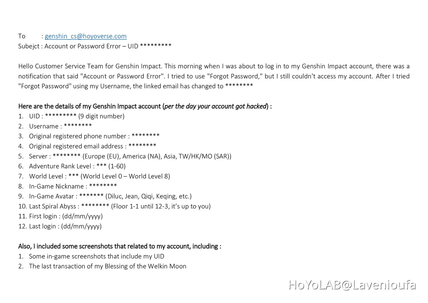 What You Should Do If Your Account Got Hacked | Part 1 of 2 | All About Email Genshin Impact ...