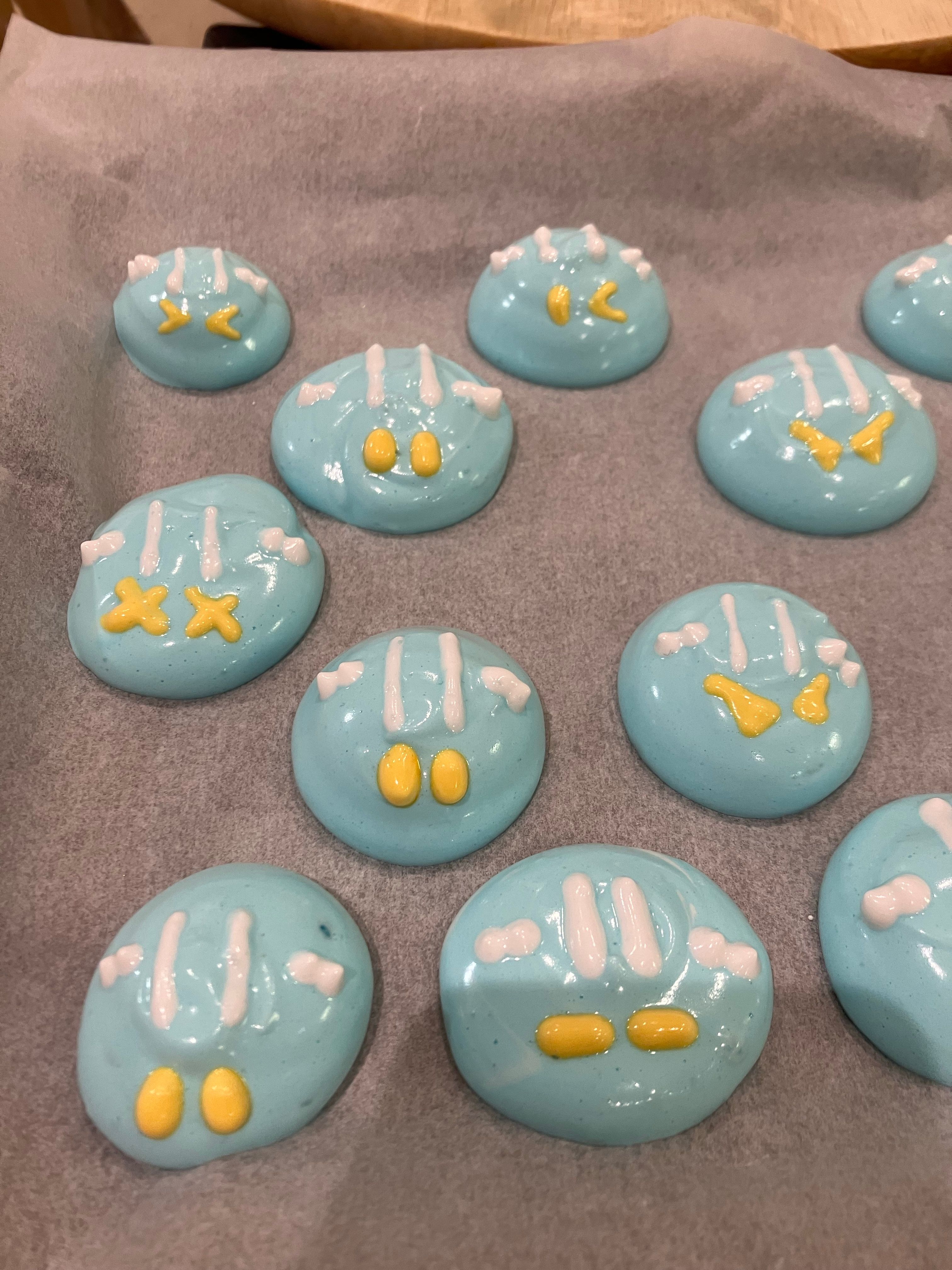 Making anemo slime cookies!!^^ Genshin Impact | HoYoLAB