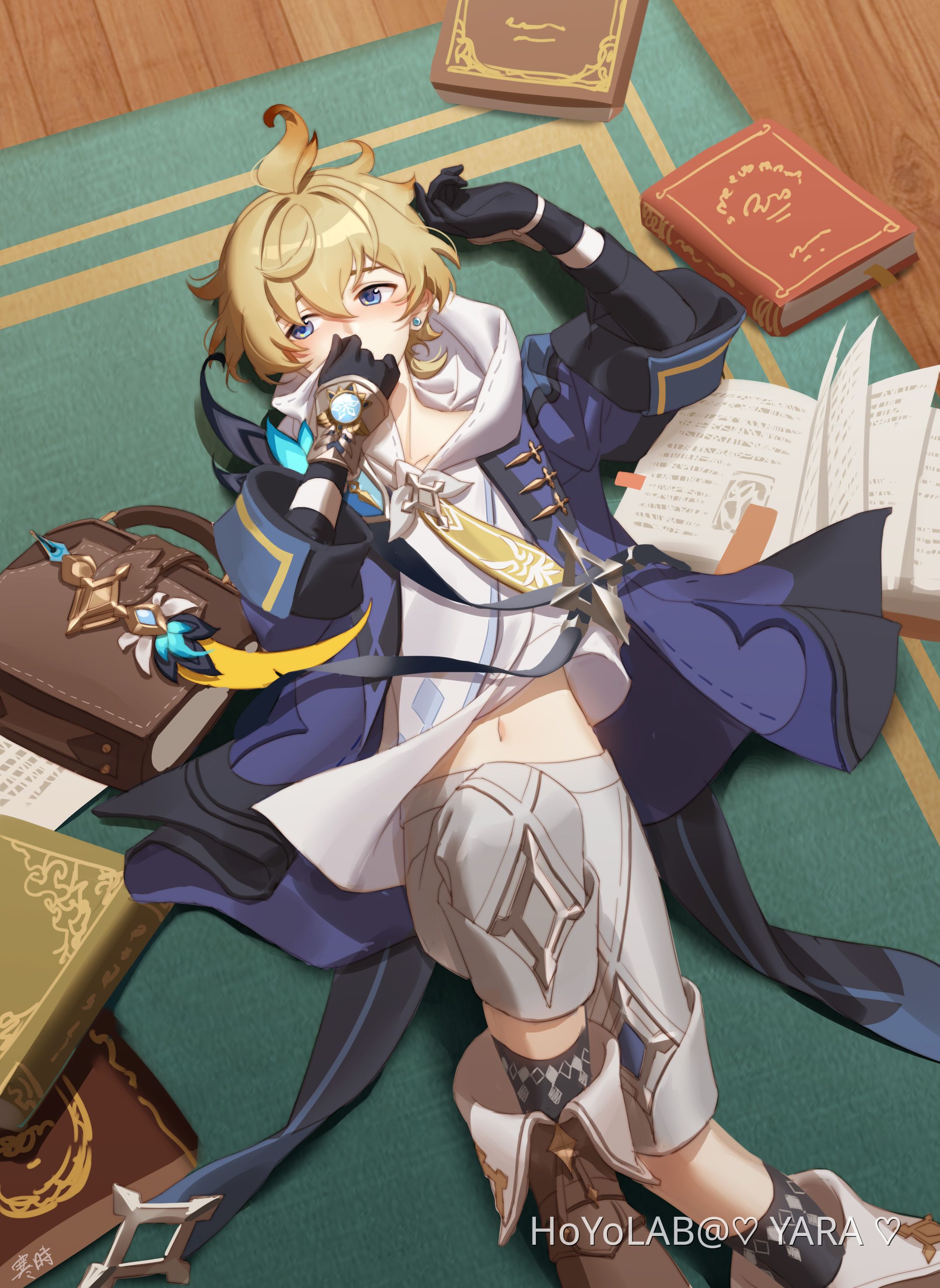 Vamos x Mika :por @reina8059 twiter Genshin Impact | HoYoLAB