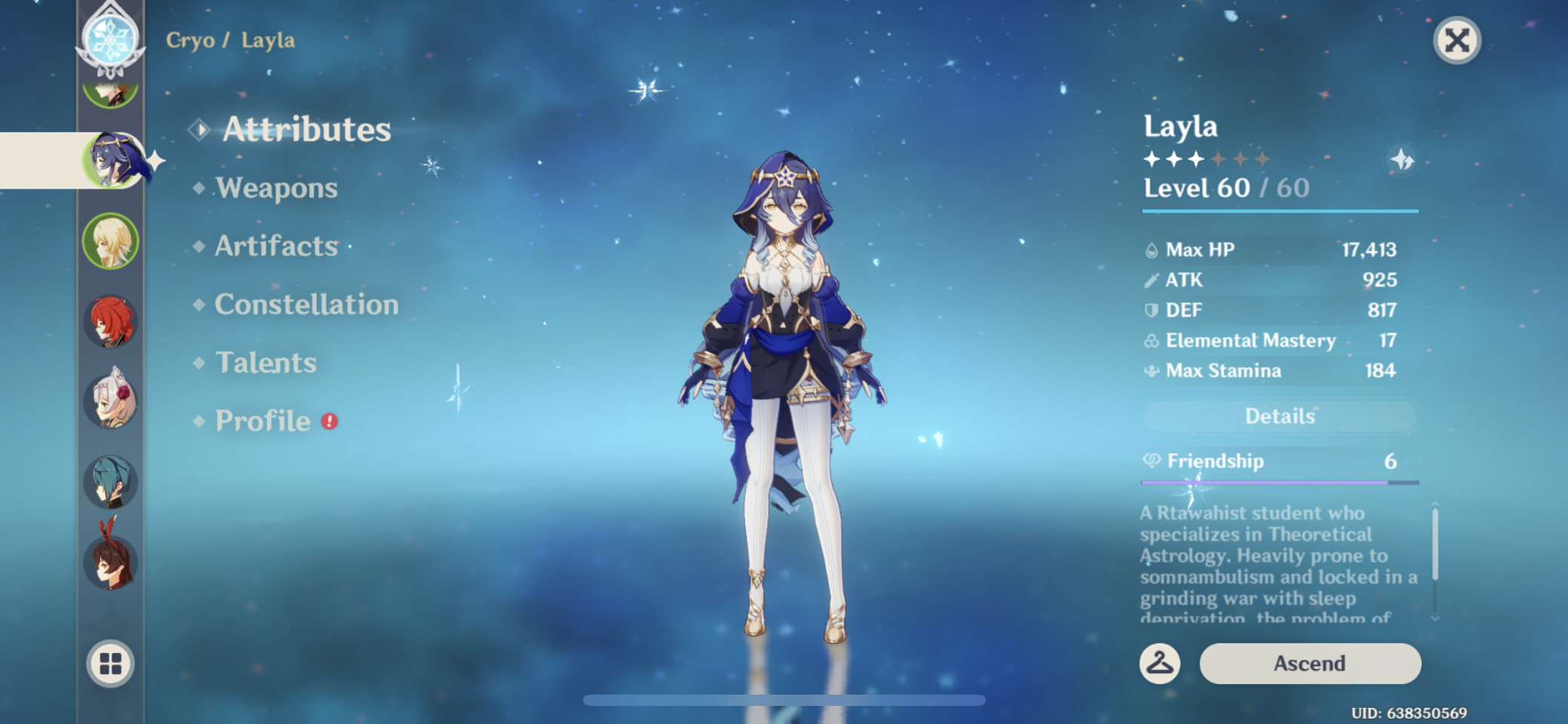 Finally finished Building Layla! Genshin Impact | HoYoLAB