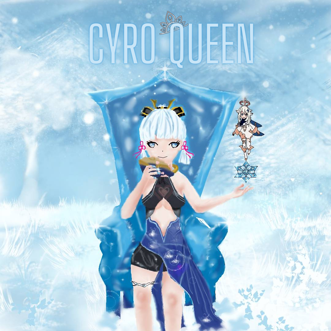 The "Frostflake Heron" Kamisato Ayaka Fan Art Contest #GenshinImpact, # ...