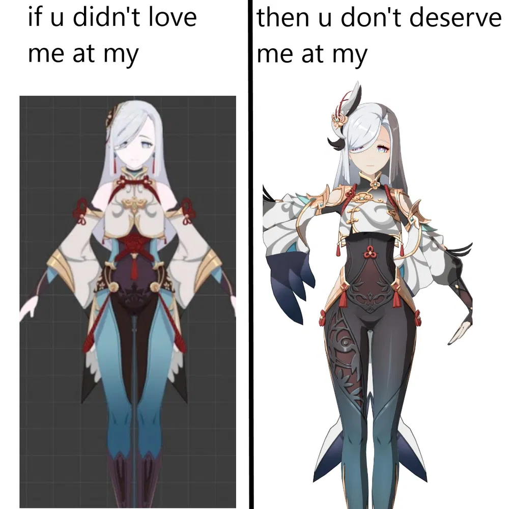 memes to celebrate Shenhe rerun Genshin Impact | HoYoLAB