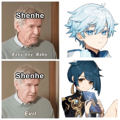 memes to celebrate Shenhe rerun Genshin Impact | HoYoLAB