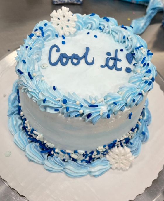 Cryo Vision Inspired Cake Genshin Impact | HoYoLAB