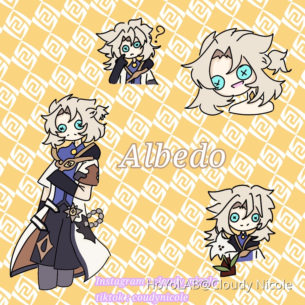 Albedo Genshin Impact | HoYoLAB