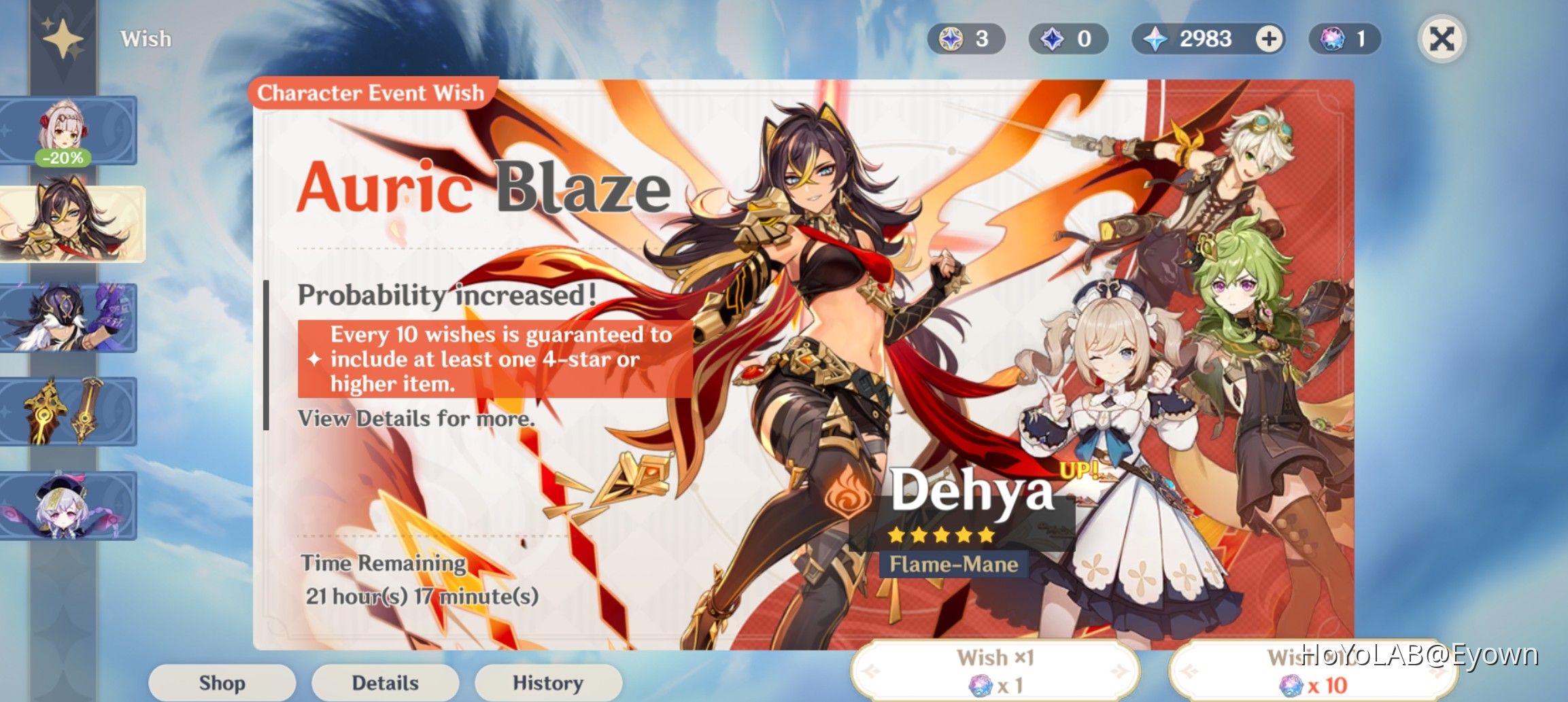 Dehya and Cyno Rerun Genshin Impact | HoYoLAB
