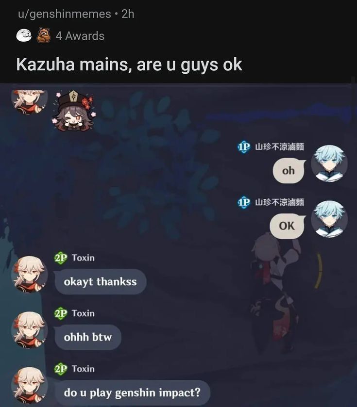 Normal genshin chats Genshin Impact | HoYoLAB