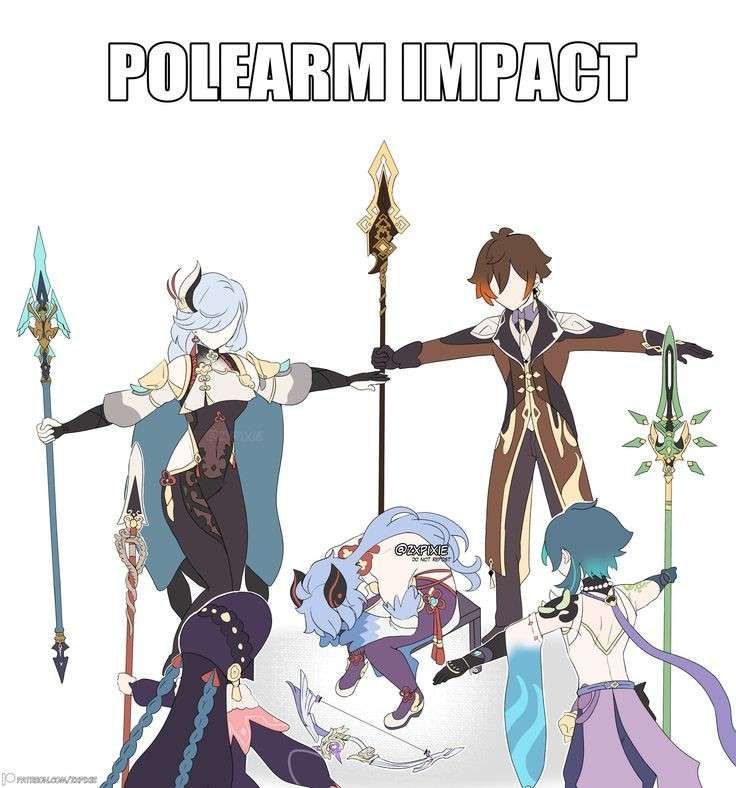 Polearm impact Genshin Impact | HoYoLAB